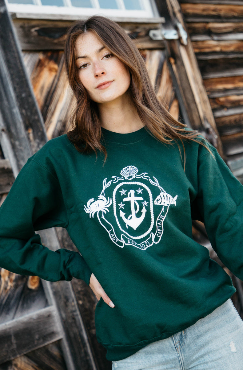 Lady Captain Crest Sweatshirt