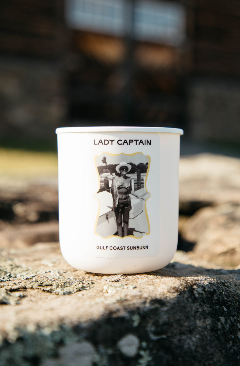 Beach Candle Gulf Coast Sunburn by Lady Captain